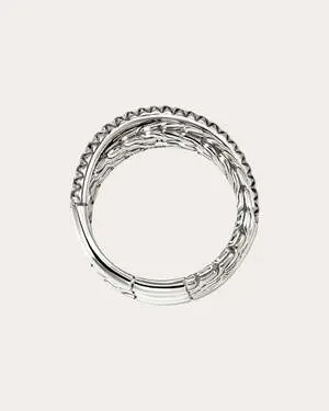 John Hardy Sapphire Jh Essential Pavé Crossover Ring
