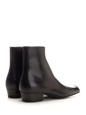 Saint Laurent Augustin Ankle Boots