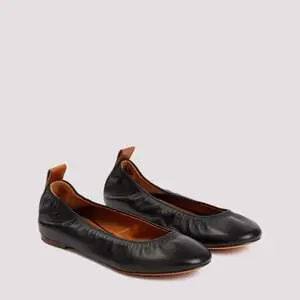 LANVIN Nappa Ballerina Flats