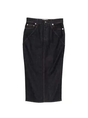 Givenchy Kick Back` Denim Skirt - Multicolor