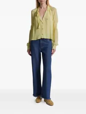 Alberta Ferretti Acetate Shirt - Multicolor
