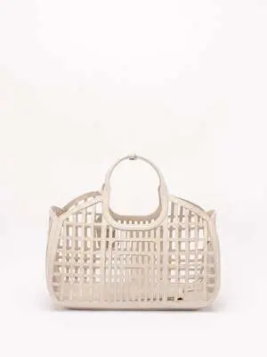 Miu Miu Leather Basket Bag