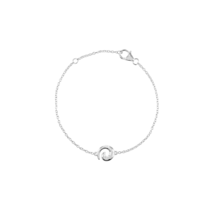LUCY QUARTERMAINE Element Swirl Bracelet - Silver