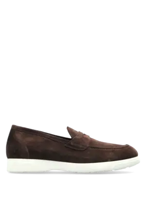 Kiton Suede Loafers - Brown