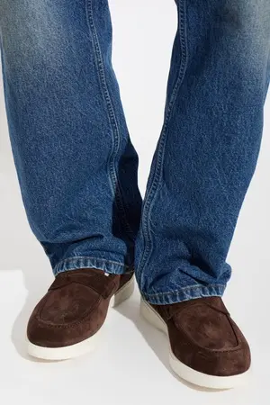 Kiton Suede Loafers