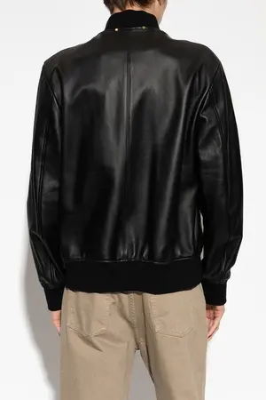 Paul Smith Leather Bomber Jacket