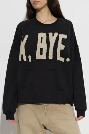 R13 Oversize' Sweatshirt With A 'vintage' Effect