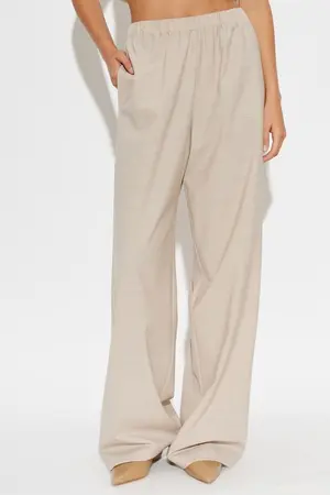 Fabiana Filippi Wool Trousers With Straight-leg Cut