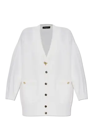 Fabiana Filippi Wool Cardigan With Pockets