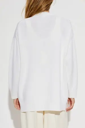 Fabiana Filippi Wool Cardigan With Pockets