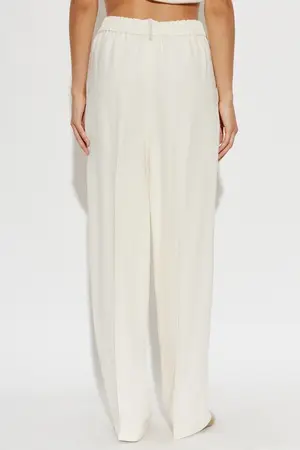 Fabiana Filippi Creased Wide-leg Trousers