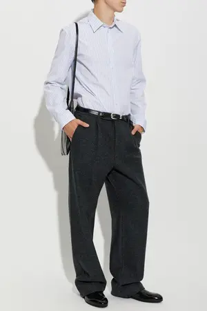 JIL SANDER Wool Trousers With Pleats