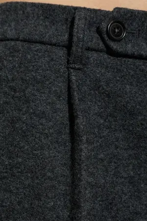 JIL SANDER Wool Trousers With Pleats