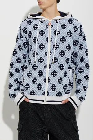 Casablanca Wool Cardigan With Hood