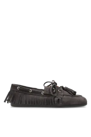 POSA Boat Native Tassel Loafer Shoes