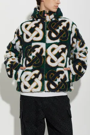 Casablanca Fleece Jacket With Hood