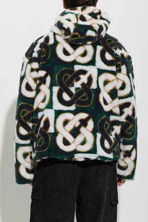 Casablanca Fleece Jacket With Hood