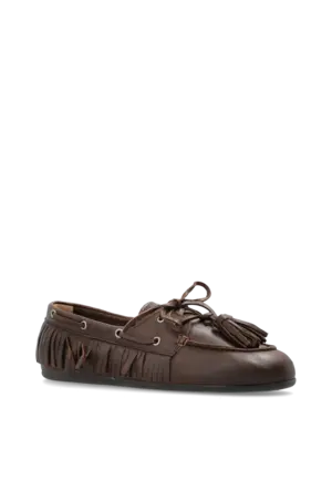 POSA Boat Native Tassel Loafers