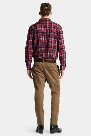Dsquared2 Stretch Cotton Barrel-leg Chino Trousers