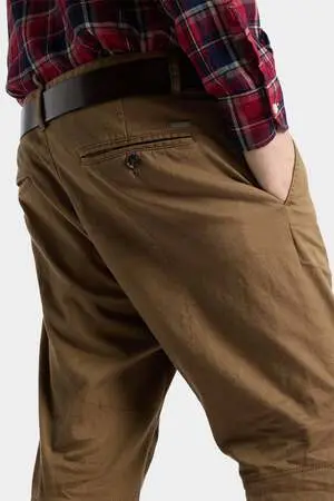 Dsquared2 Stretch Cotton Barrel-leg Chino Trousers