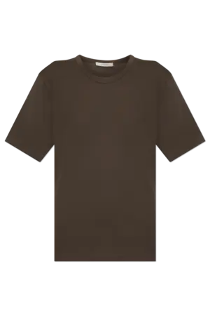 LEMAIRE Crew Neck T-shirt - Brown