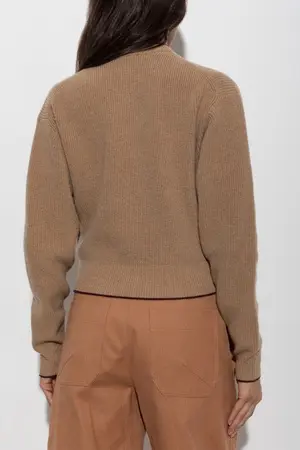 Chloé Wool Sweater With Embroidered Logo