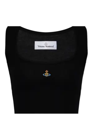 VIVIENNE WESTWOOD Top With Z Logo - Black