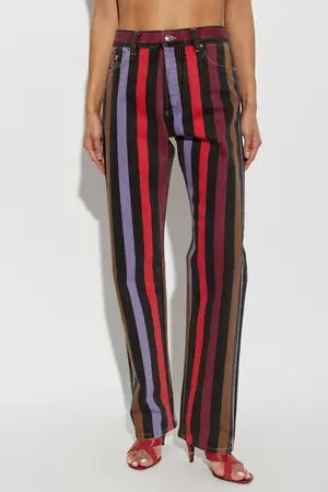 Versace Jeans With Striped Pattern