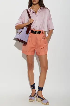 Versace Pleated Shorts