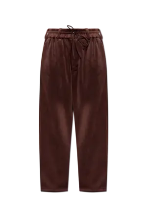 Y3 Wide-leg Trousers - Brown