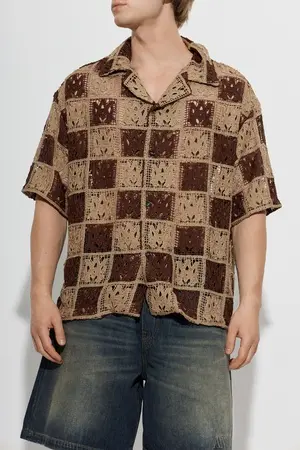 Amiri Shirt With Decorative Weave