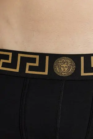 Versace 3-pack Of Cotton Boxer Briefs