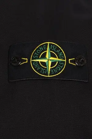 Stone Island Button Up Shirt - Black