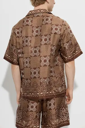 Amiri Silk Short-sleeve Shirt