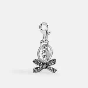 COACH OUTLET Bow Bag Charm - Silver/silver