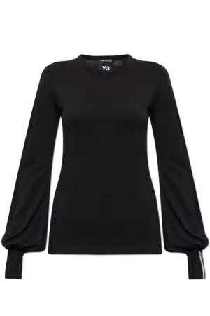 Y3 Wool Top - Black
