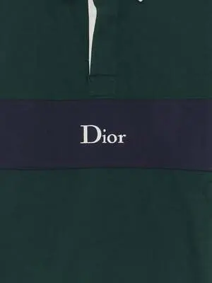 Dior Cotton Polo Rugby With Embroidery