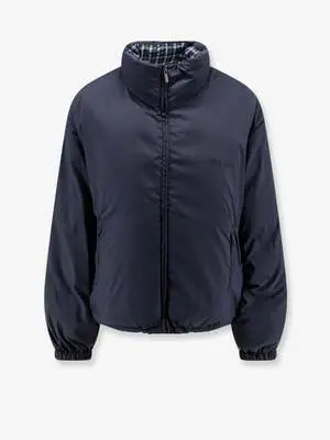 Miu Miu Reversible Madras Flannel Down Jacket