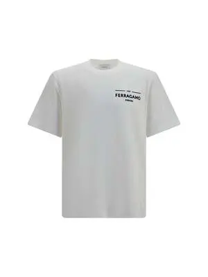 FERRAGAMO Cotton T-shirt - White
