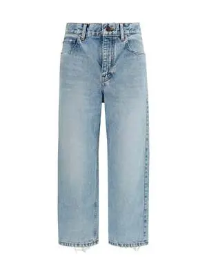 Balenciaga Jackie Capri Pants - Blue