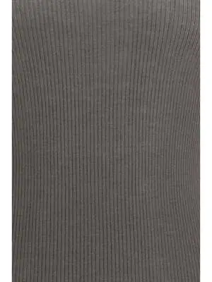 Rick Owens Slim Ribbed Long-sleeve Sweater