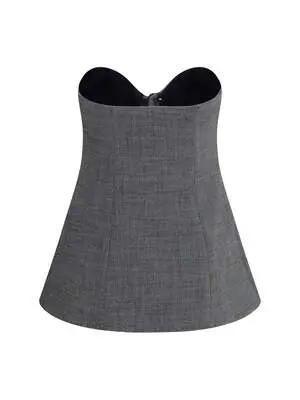 Magda Butrym Asymmetrical Wool Corset