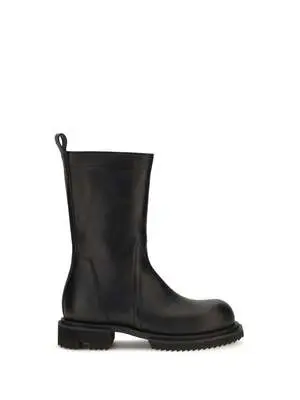 Rick Owens Creeper Gabe Boots - Black