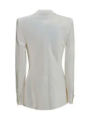 TOM FORD Polka-dot Satin Double-breasted Blazer