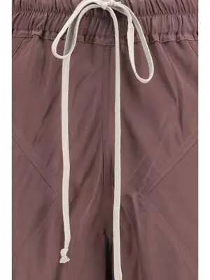 Rick Owens Silk Pants - Brown