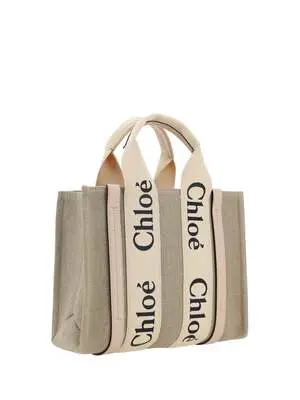 Chloé Woody Tote Bag - Brown
