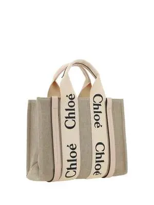 Chloé Woody Tote Bag - Brown