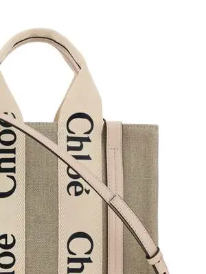 Chloé Woody Tote Bag - Brown