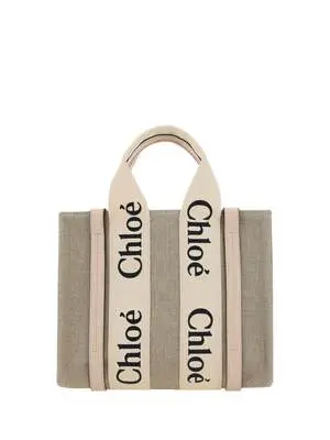 Chloé Woody Tote Bag - Brown