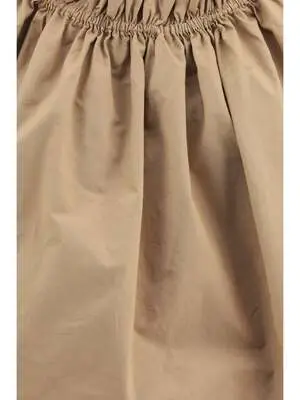 Saint Laurent Cotton Ruffle Top